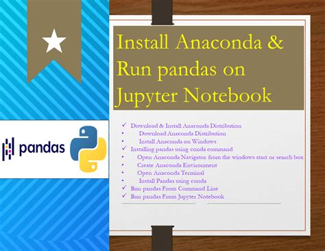 install anaconda and run pandas on jupyter notebook spark by {examples}