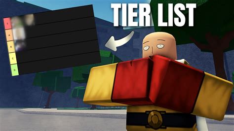 The Ultimate STRONGEST BATTLEGROUNDS Tier List Roblox YouTube