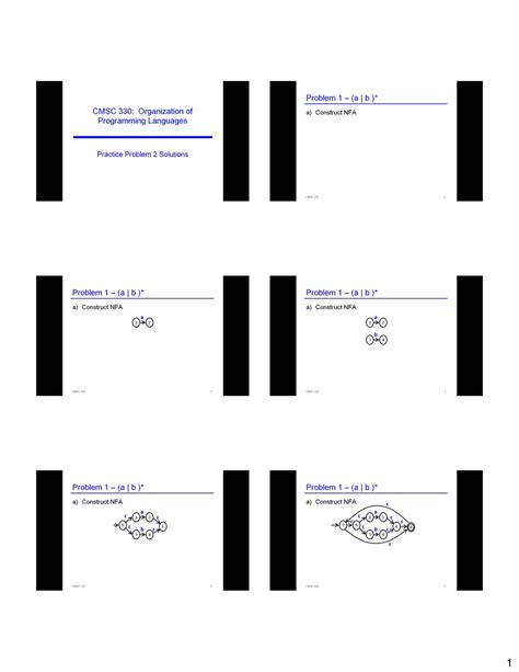 practice problems 2 solution organization programming language cmsc 330 docsity