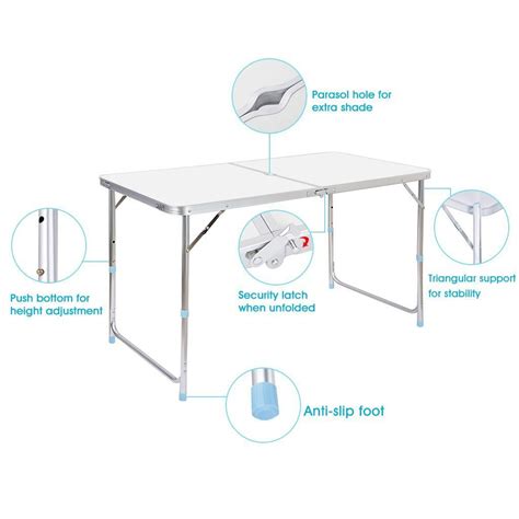 Mesa Dobravel Portatil 2 CADEIRAS Vira Maleta Camping Praia 120x60
