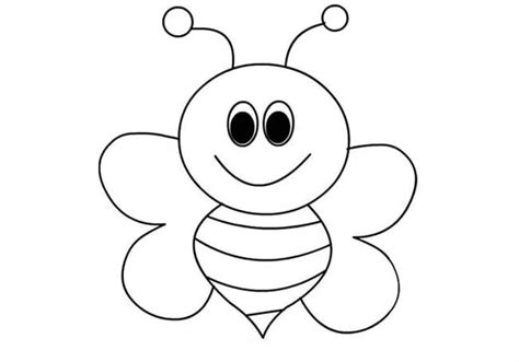 60 Desenhos De Abelha Para Colorir Imprimir E Recortar Artesanato