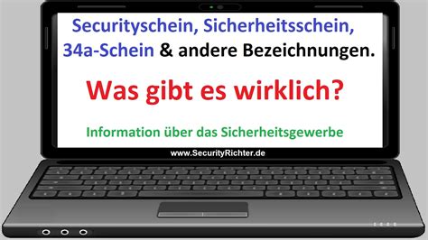 34a Schein Sicherheitsschein Was Gibts Wirklich Informationen Zur