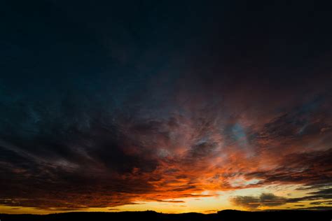 Wallpaper Sunlight Sunset Reflection Clouds Sunrise Evening