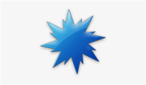 Starburst Blue Starburst Vector Icon Png Image Transparent Png Free