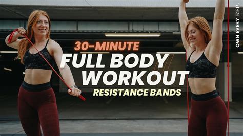 30 Min Full Body Resistance Band Workout Strength EMOM Super