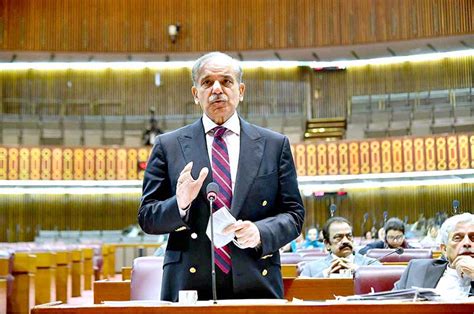 Prime Minister Muhammad Shehbaz Sharif Addresses The National Assembly