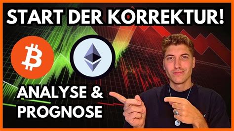 BITCOIN ETHEREUM KURS ANALYSE Korrektur Noch Nicht Vorbei YouTube