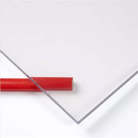 Chapa Placa Ps Poliestireno Cristal 2mm 40 X 40cm