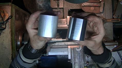 Tokarka Toczenie Tulejki Aluminiowej P Ytk Ccmt Do Aluminium