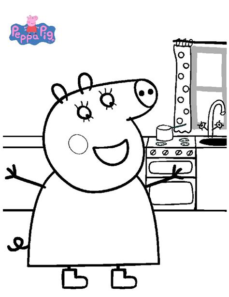 Disegni Di Peppa Pig Da Stampare E Colorare PianetaBambini It