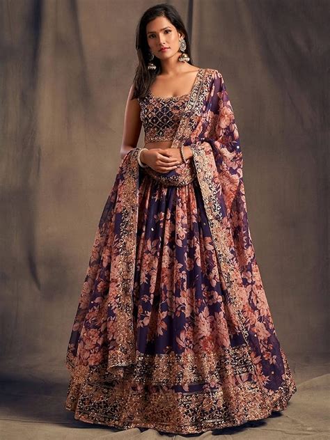 Designer Lehenga Choli For Women Party Wear Bollywood Lengha Sari