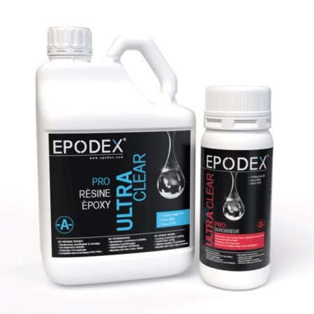 Résine époxy transparente colorants Epodex France