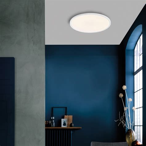 Led Deckenleuchte Wei Rund Switch Dimmer Cm