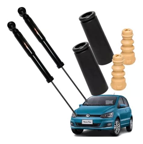 Amortecedor Kit Batente Coifa Traseiro Fox Polo Parcelamento Sem