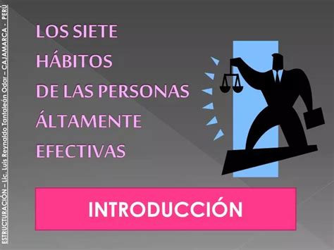 PPT LOS SIETE HÁBITOS DE LAS PERSONAS ÁLTAMENTE EFECTIVAS PowerPoint