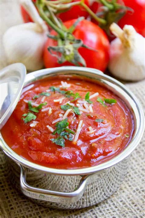 Easy Marinara Sauce BEST Base Recipe Dinner Then Dessert