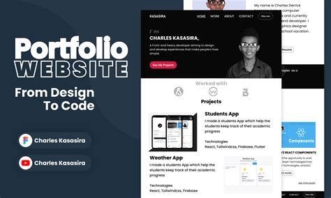 Portfolio Website Figma