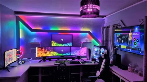 GAMING SETUP ROOM TOUR My Dream Gaming Setup Room Tour Gaming
