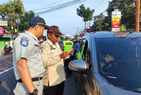 Samsat Kediri Katang Gelar Operasi Gabungan Guna Tingkatkan Kesadaran