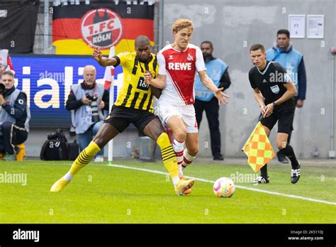 Anthony Modeste Bvb Timo Huebers Koeln Bundesliga Matchday