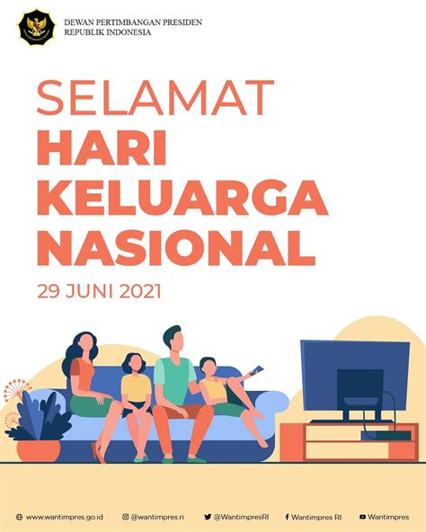 Selamat Hari Keluarga Nasional Dewan Pertimbangan Presiden Republik