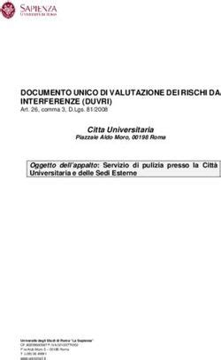 DOCUMENTO UNICO DI VALUTAZIONE DEI RISCHI DA INTERFERENZE DUVRI