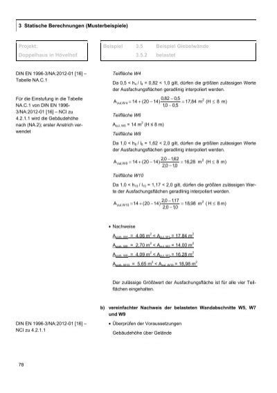 Statische Berechnungen