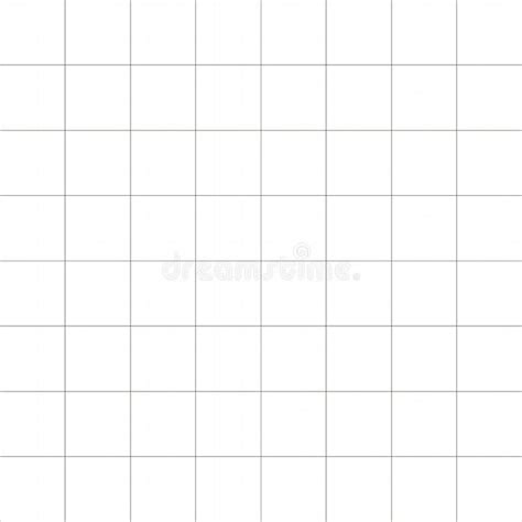 Vector Simple Graph Paper Seamless Background Stock Illustration