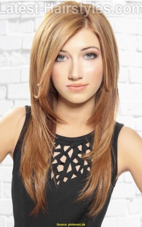 Stufenschnitt feine haare Schönheit und Stil