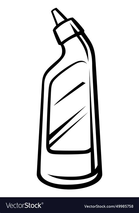 Of Cleaning Agent Housekeeping Royalty Free Vector Image