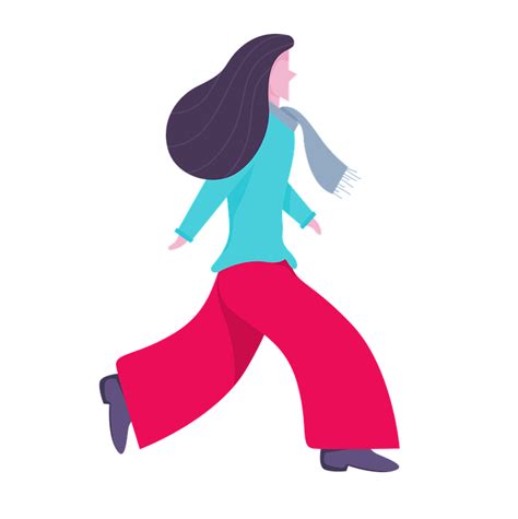 Wanita Berjalan Karakter Gambar Gratis Di Pixabay Pixabay