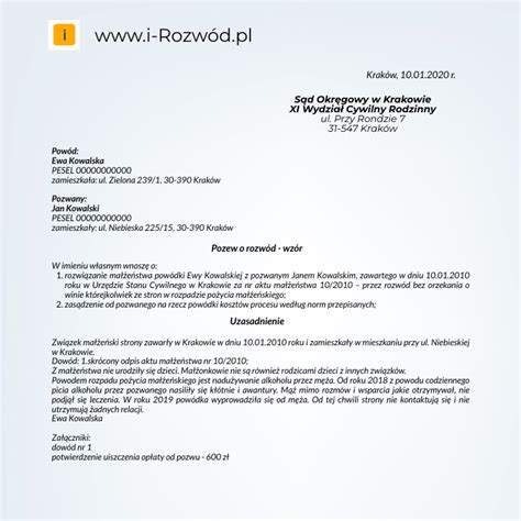 Jak Napisac Uzasadnienie Wniosku O Spłatę Ratalną Zadłużenia Przykład