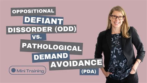 Mini Training Oppositional Defiant Disorder ODD Vs Pathological