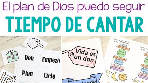 El Plan De Dios Puedo Seguir Ideas Para El Tiempo De Cantar Primary