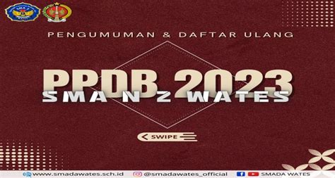 Pengumuman Hasil Seleksi PPDB Online Tahun Pelajaran 2023 2024 SMA