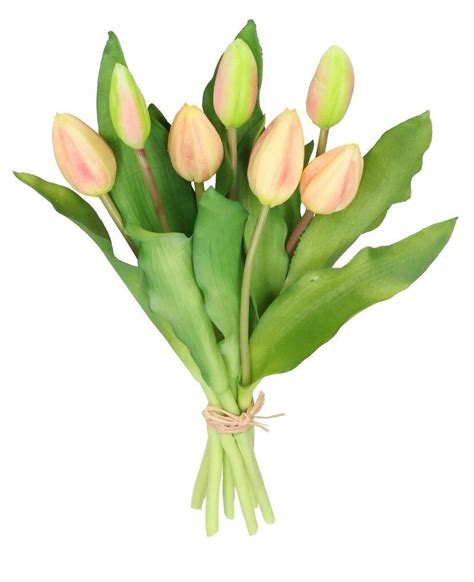 Tulipany Bukiet Tulipanów Kwiaty Gumowe Jak Żywe Inna marka Sklep