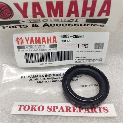 Jual 93103 28806 Seal Magnit Kruk As Rxking RXK RXS YT115 RX100 28x40x8