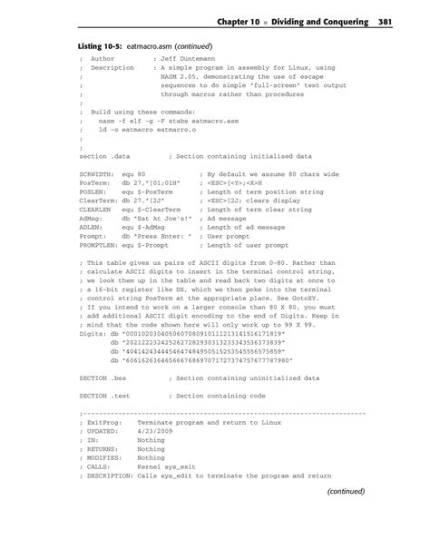 assembly language step by step programming with linux hamedkhamali1375 page 417 flip pdf