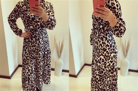 Sukienka W Panterk Stylizacja Do Pracy I Na Imprez Happywoman