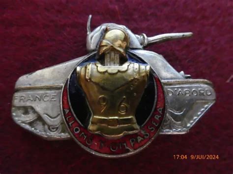 INSIGNE GÉNIE 96BATAILLON Du Génie EUR 27 00 PicClick FR