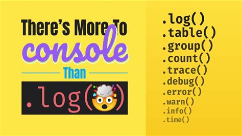 Console Logging In JavaScript From ZERO To HERO Best For Beginners