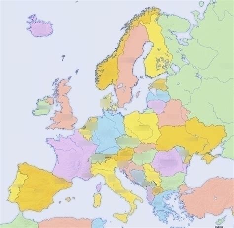 Europa Länder Diagram Quizlet
