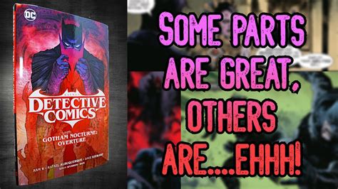 Batman Detective Comics 1 Gotham Nocturne Overture HC Overview