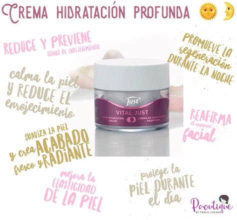 Pin De Tania En Just Cremas Hidratacion Profunda