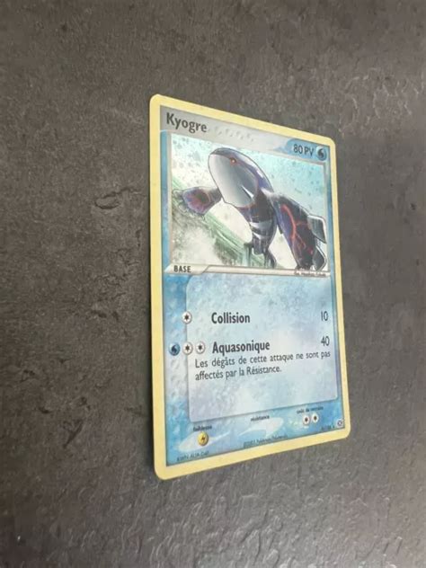 CARTE POKÉMON HOLO Kyogre 6 106 EX Emeraude Bloc EX FR EUR 9 00