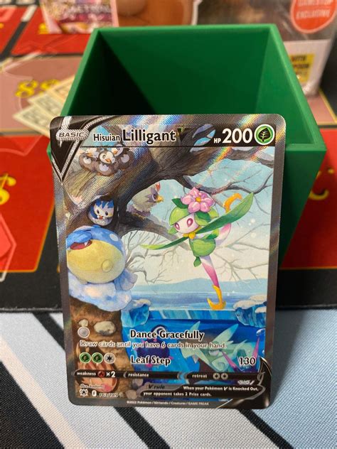 2022 Pokemon Hisuian Lilligant V Alternate Full Art Astral Radiance 163