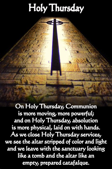 Maundy Thursday Powerful Holy Thursday Prayer Blessing 2024