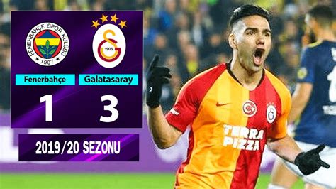 ÖZET Fenerbahçe 1 3 Galatasaray 23 Hafta 2019 20 YouTube