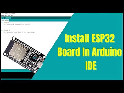 How To Install ESP32 Board In Arduino IDE In A Few Steps ESP32 Board