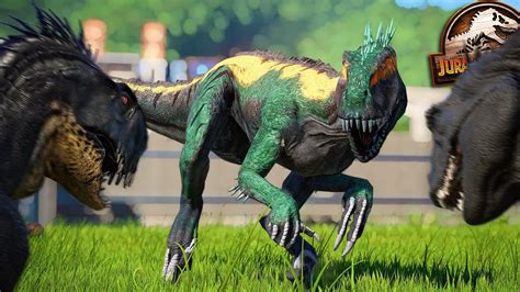 SCORPIUS REX GEN 3 BATTLE ROYALE Jurassic World Evolution YouTube
